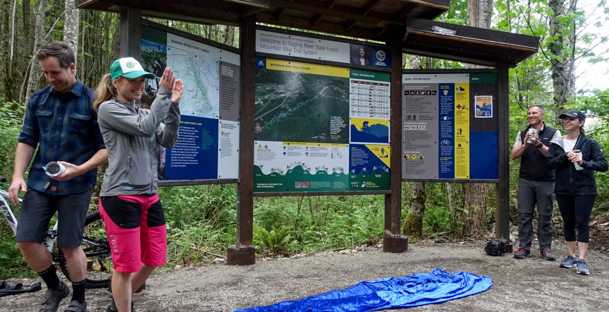 Seventeen miles of new trail built in the Raging River State Forest ...