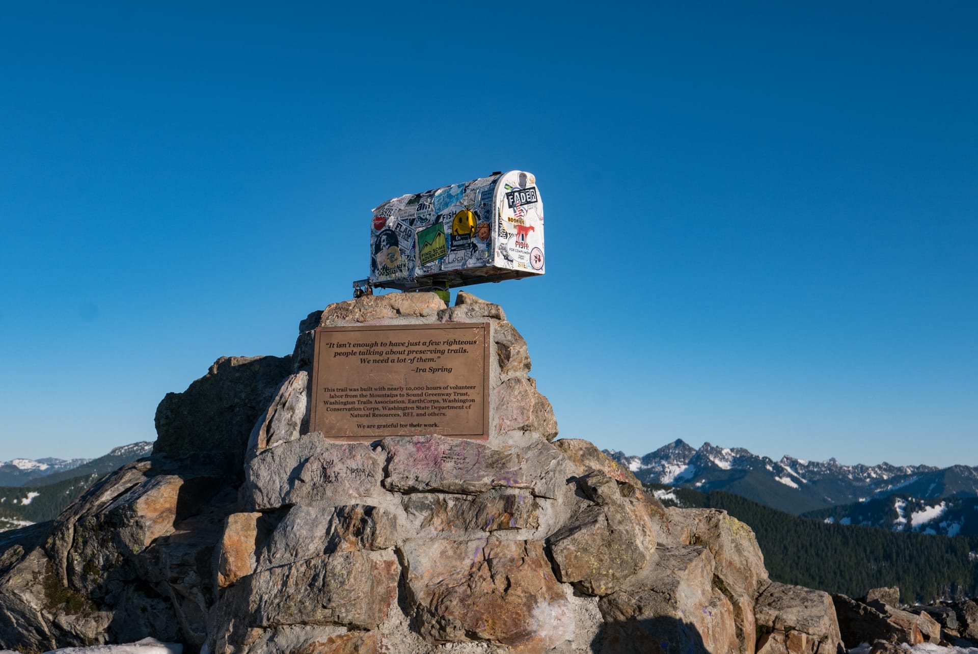 Building the New Trail to Mailbox Peak - Mountains To Sound Greenway Trust